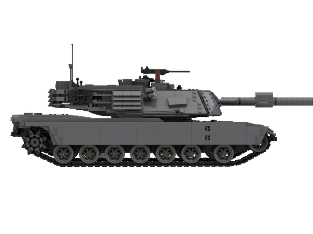 LEGO MOC M1 Abrams - Remote Control by Grant Williams | Rebrickable ...