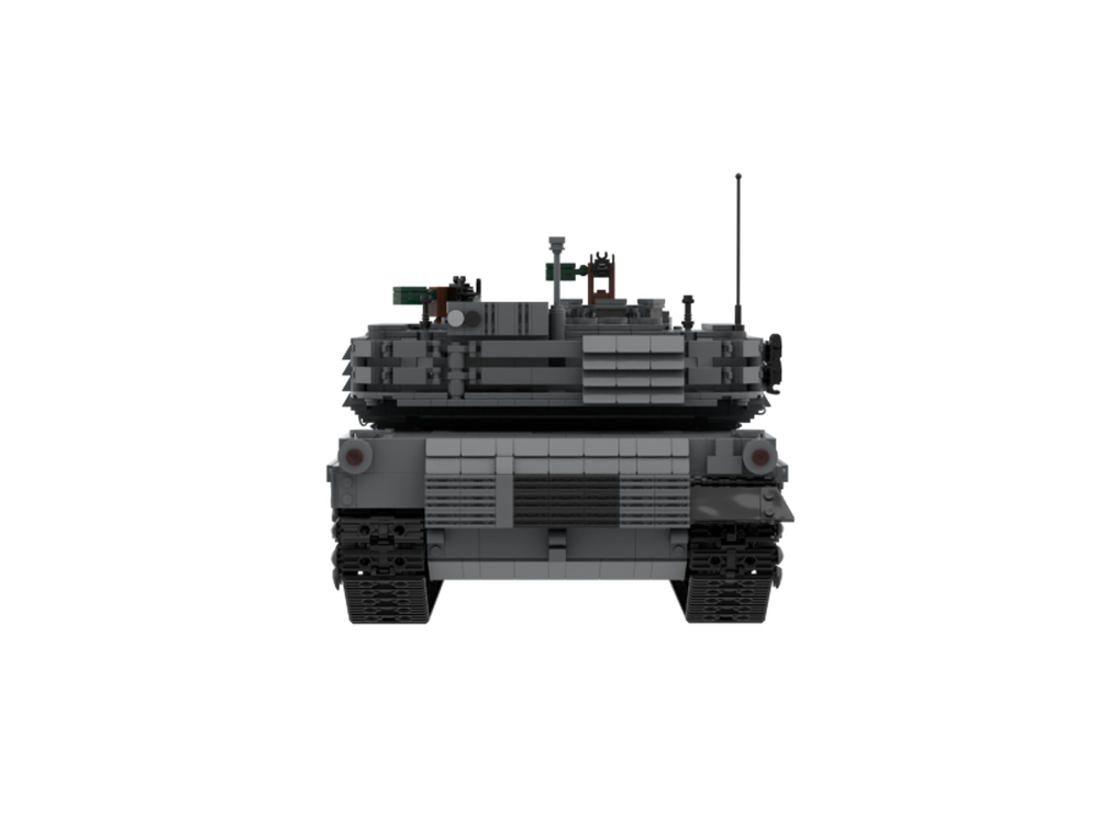 LEGO MOC M1 Abrams - Remote Control by Grant Williams | Rebrickable ...