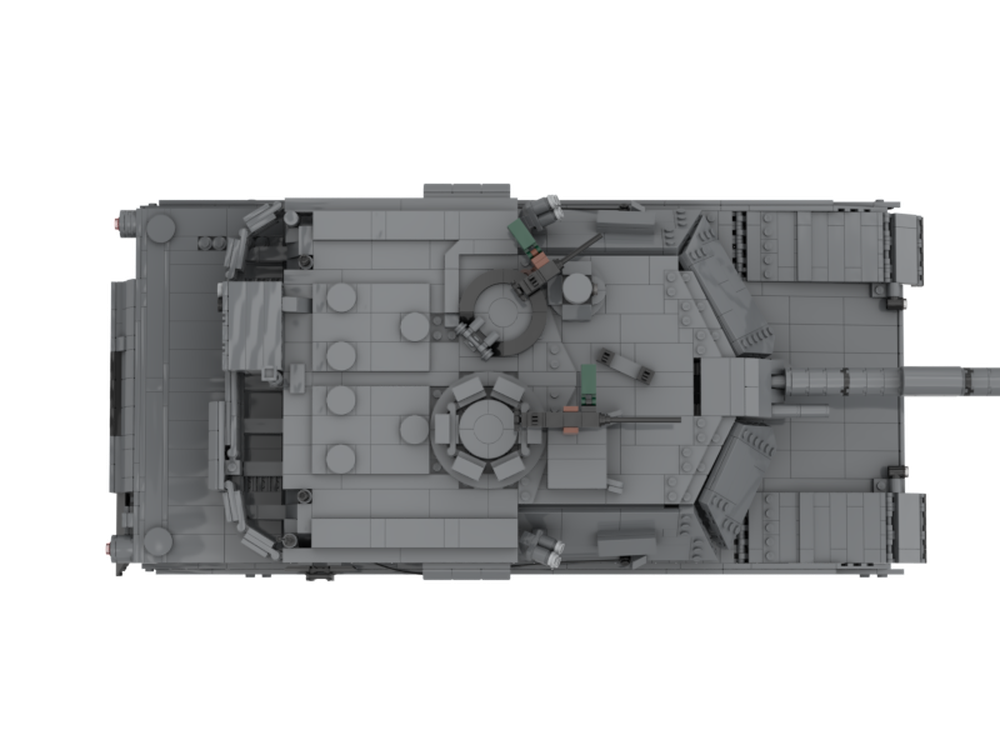LEGO MOC M1 Abrams - Remote Control by Grant Williams | Rebrickable ...