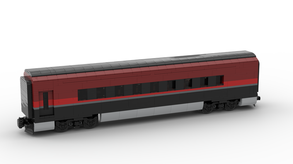 LEGO MOC Wagon - ÖBB 1216 Railjet - MOC by Mimi68 | Rebrickable - Build ...
