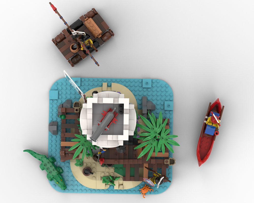 LEGO MOC 1788 Pirate Treasure Chest Remake by Legat_Of_Legion ...