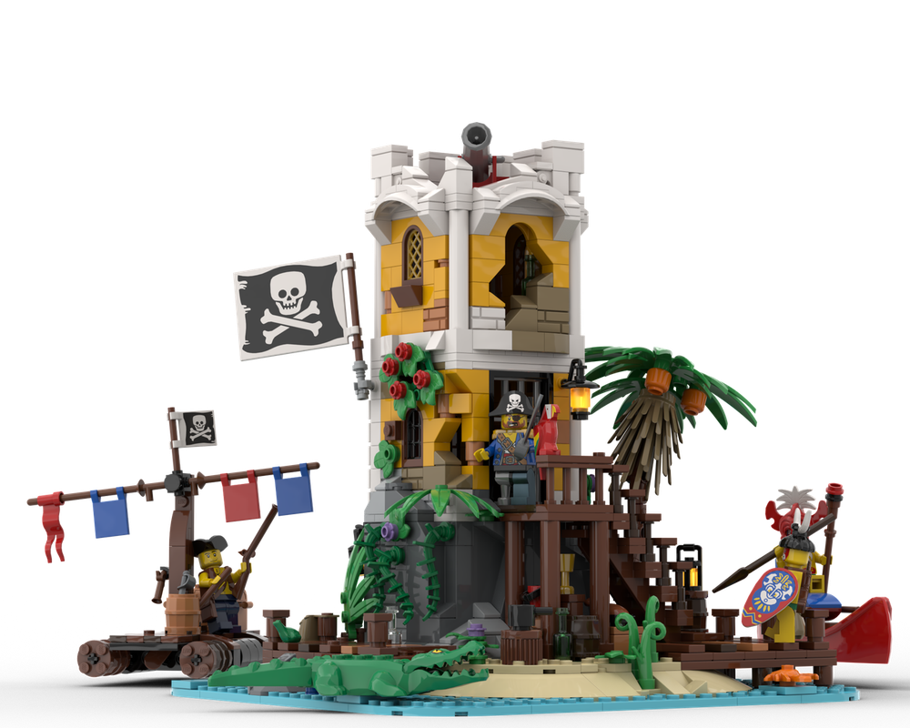 LEGO MOC 1788 Pirate Treasure Chest Remake by Legat_Of_Legion ...