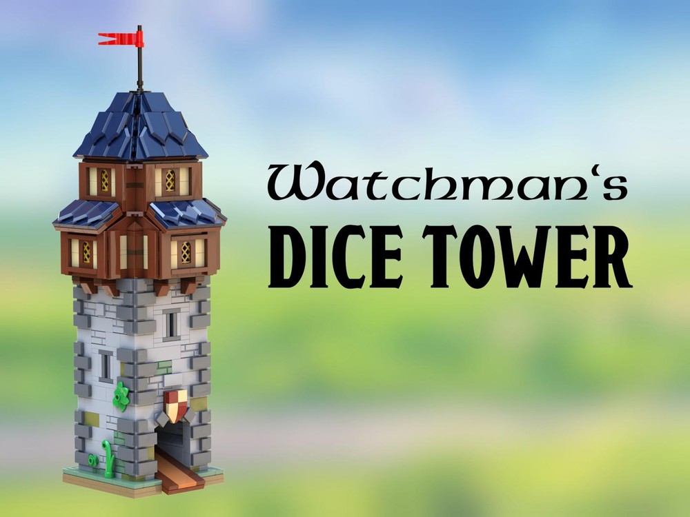 LEGO MOC Watchman's Tower, Dice Roller for Tabletop RPGs by RDE260 ...