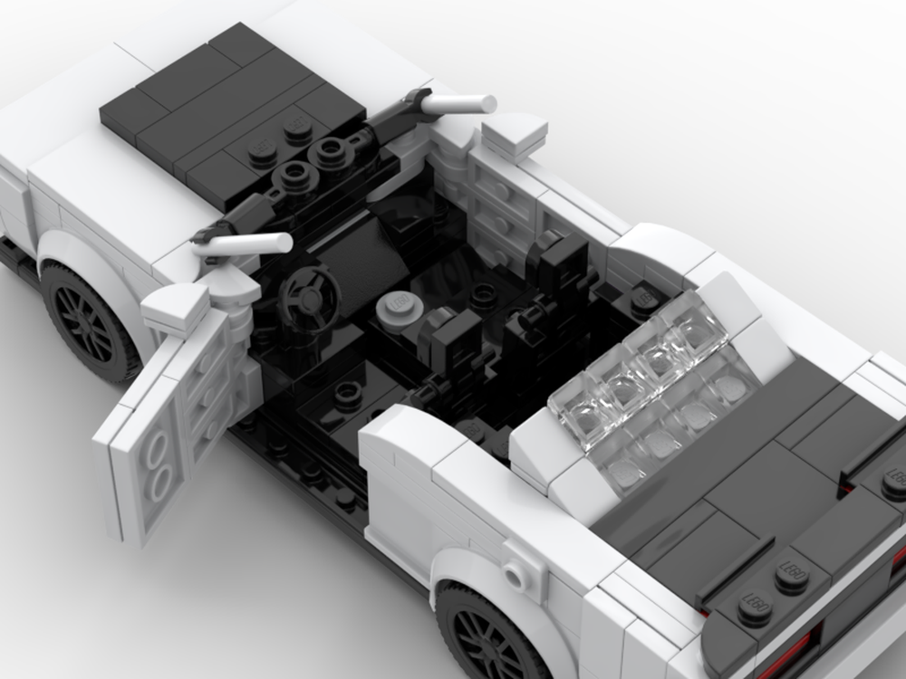 LEGO MOC Dodge Challenger SRT Demon 170 by waffl_builds | Rebrickable ...