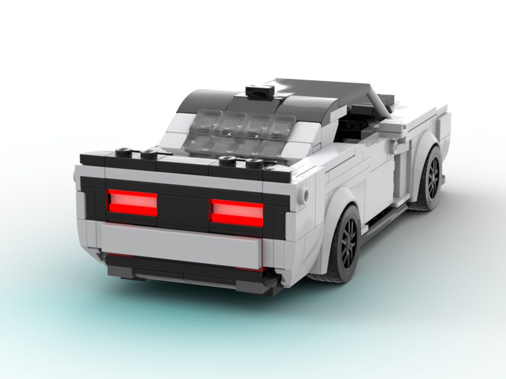LEGO MOC Dodge Challenger SRT Demon 170 by waffl_builds | Rebrickable ...