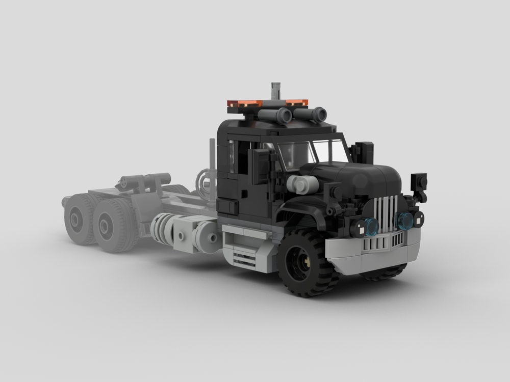 LEGO MOC Vintage Day Cab by owstin | Rebrickable - Build with LEGO