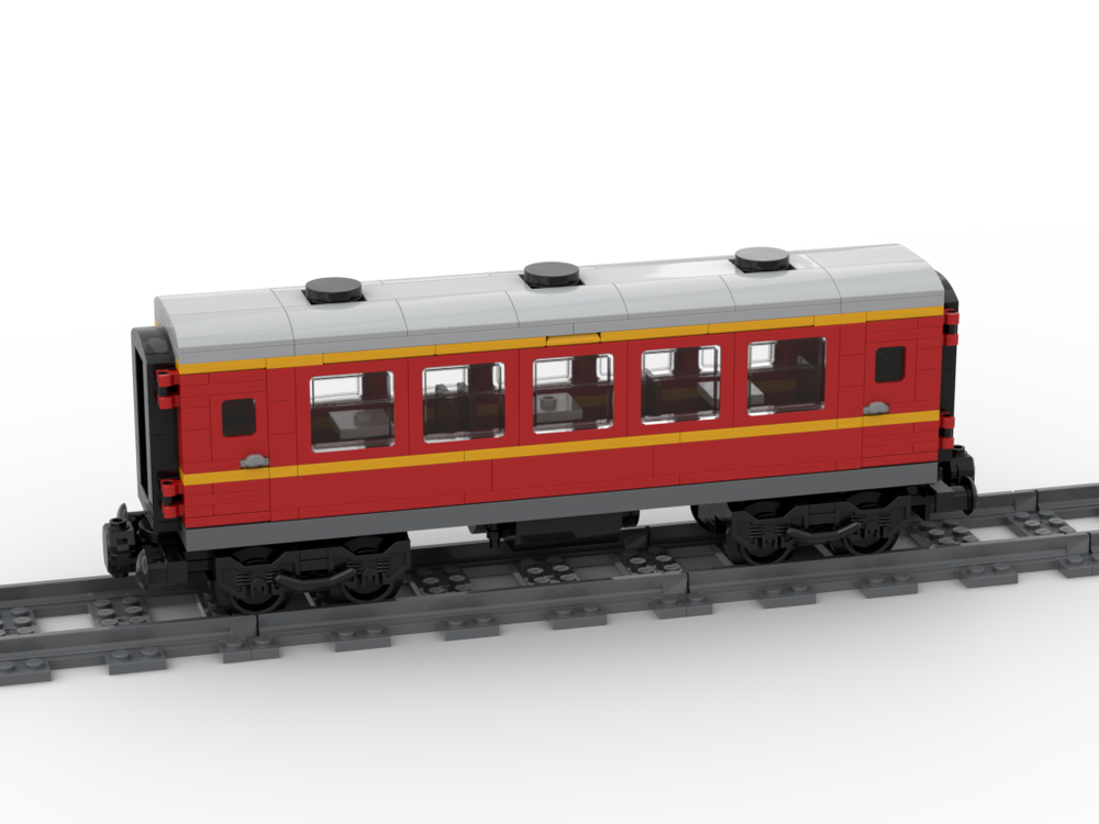 LEGO MOC British Rail Mark 1 passanger car by iron_foot | Rebrickable ...