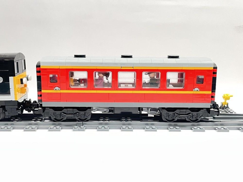 LEGO MOC British Rail Mark 1 passanger car by iron_foot | Rebrickable ...