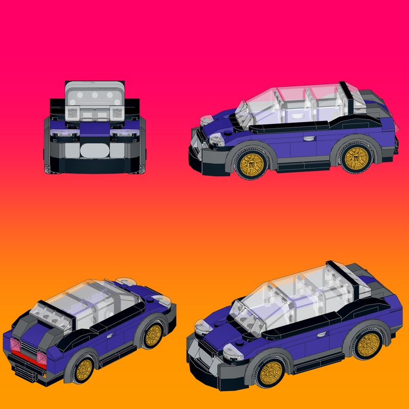 LEGO MOC City EV Sedan by Keep On Bricking | Rebrickable - Build with LEGO