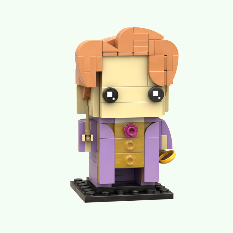 LEGO MOC Gilderoy Lockhart Brickheadz by Pandabrickable | Rebrickable ...