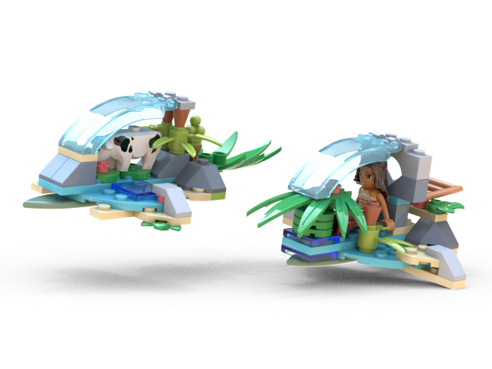 LEGO MOC Moana Earhart & Pua the Pilot - 30646 by McScottyBricks ...