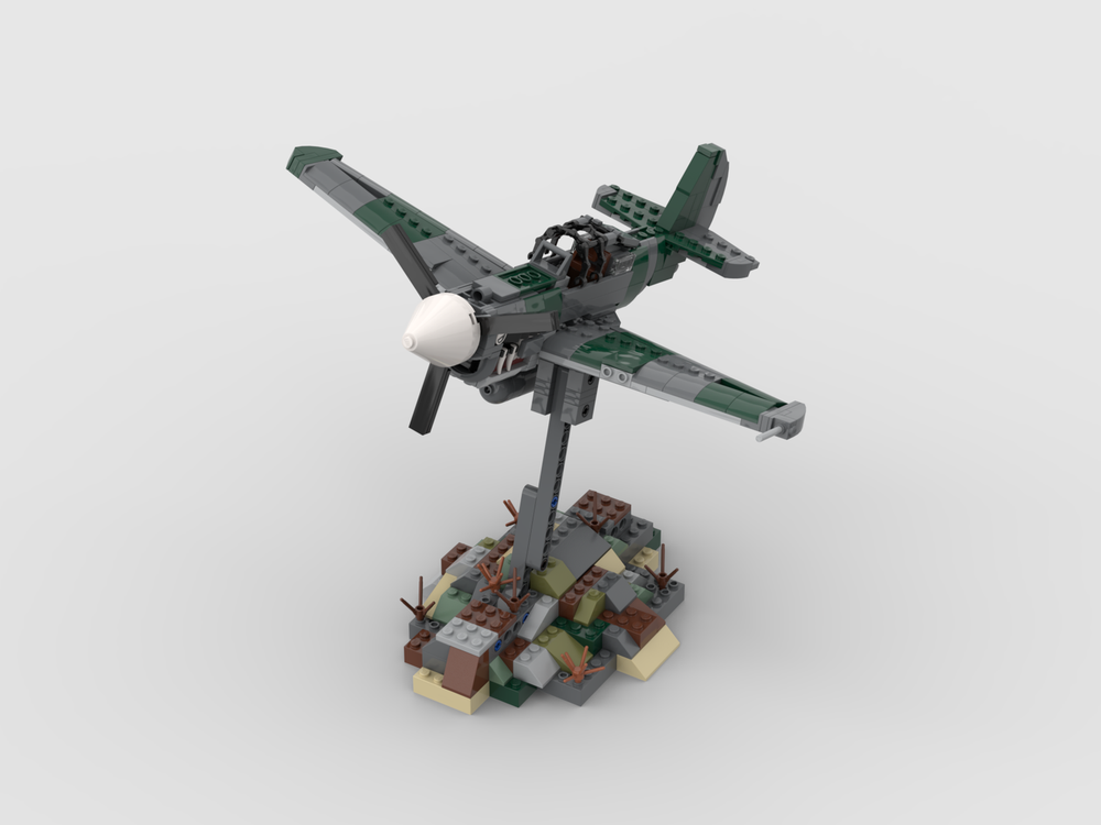 LEGO MOC Curtiss P-40 Warhawk (Tomahawk) (Kittyhawk) by Paulmanaitor ...