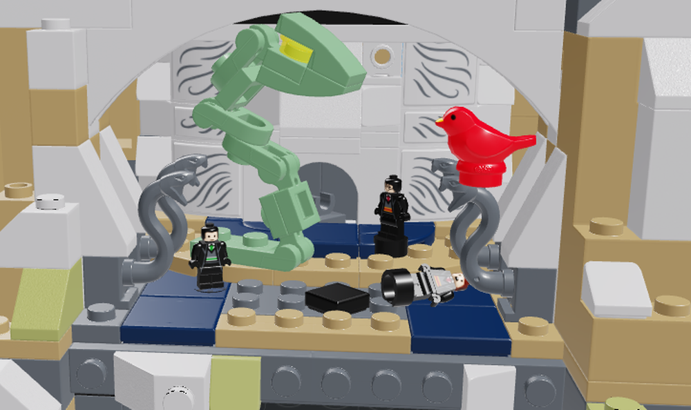 LEGO MOC Basilisk snake by DLQuin™ | Rebrickable - Build with LEGO