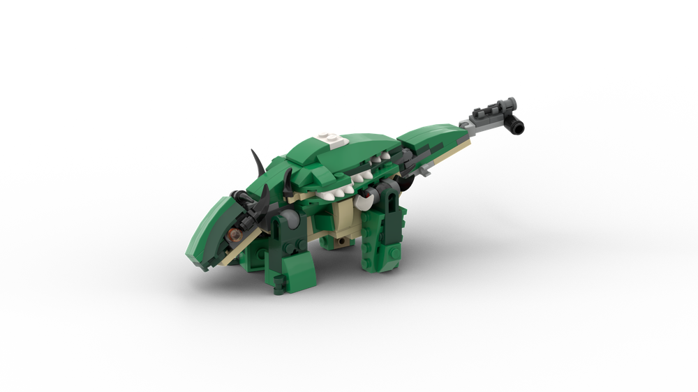 LEGO MOC 31058 - Ankylosaurus by deepflowbuilder | Rebrickable - Build ...