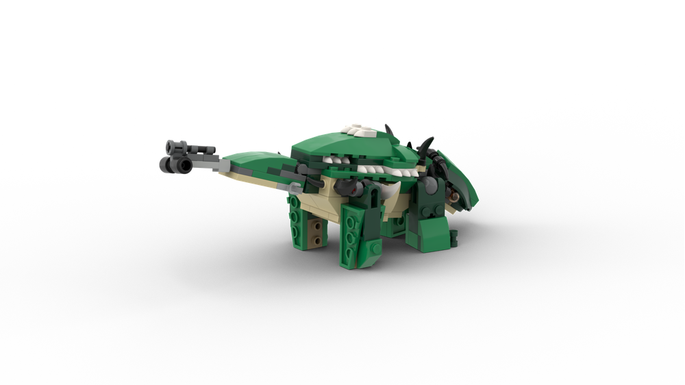 LEGO MOC 31058 - Ankylosaurus by deepflowbuilder | Rebrickable - Build ...