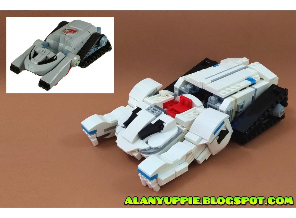 Lego Moc Thundertank From Thundercats Cartoon Transformer