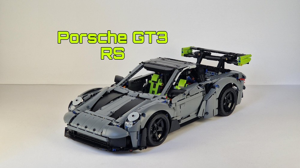LEGO MOC Porsche GT3 RS 42156 B-model alternate (1:10 scale) by Alex ...