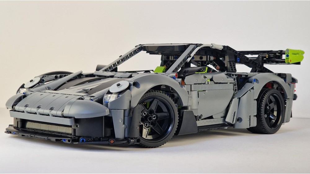 LEGO MOC Porsche GT3 RS 42156 B-model alternate (1:10 scale) by Alex ...