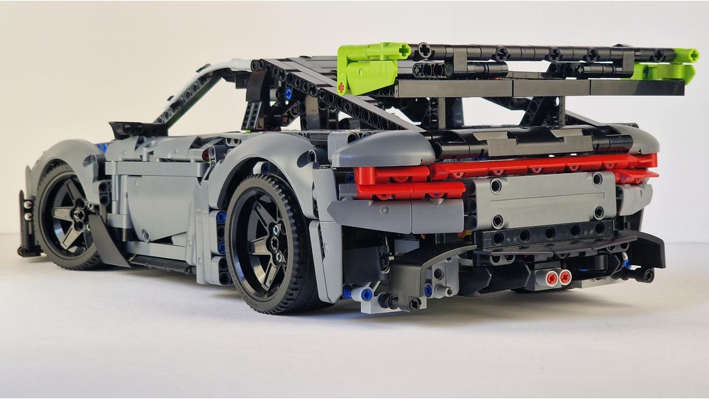 LEGO MOC Porsche GT3 RS 42156 B-model alternate (1:10 scale) by Alex ...