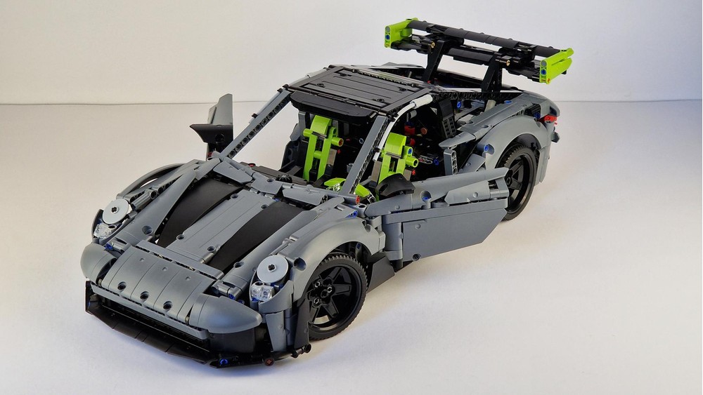 LEGO MOC Porsche GT3 RS 42156 B-model alternate (1:10 scale) by Alex ...