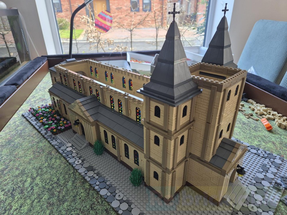 LEGO MOC St. Mary's Church by zsobricks | Rebrickable - Build with LEGO