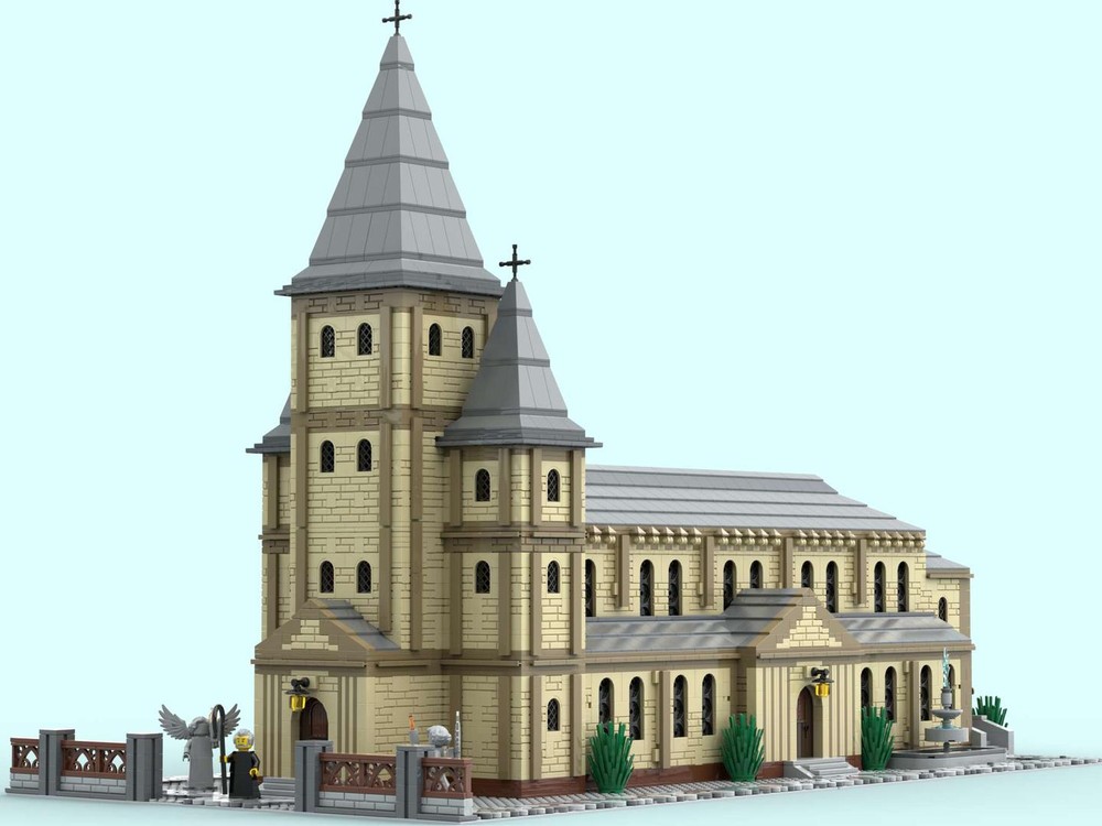 LEGO MOC St. Mary's Church by zsobricks | Rebrickable - Build with LEGO