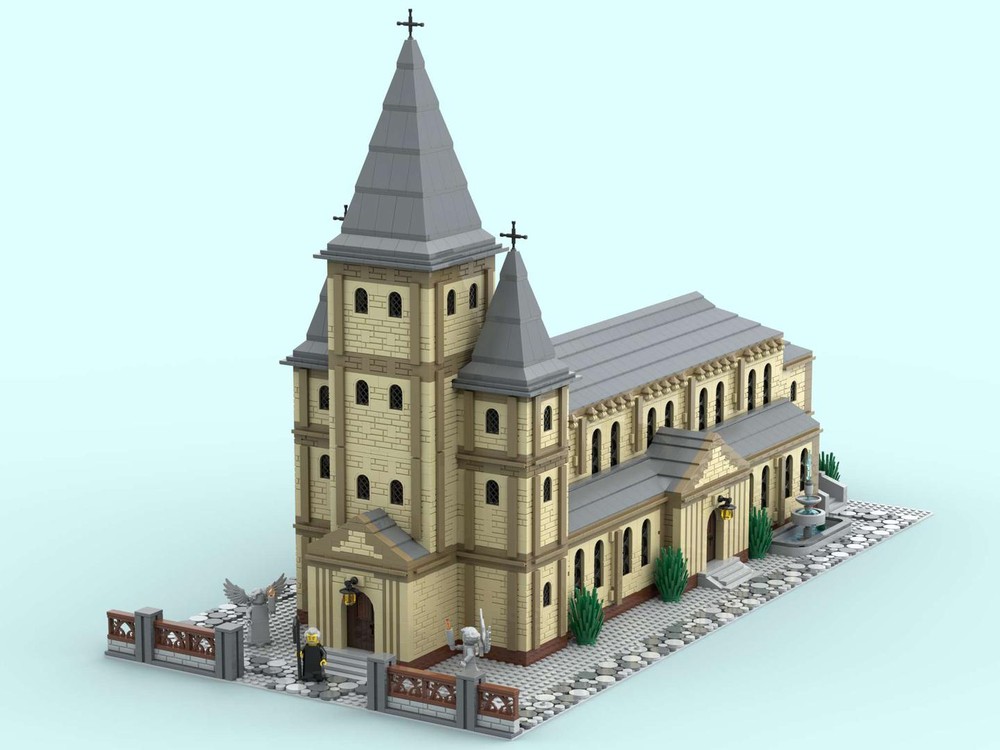 LEGO MOC St. Mary's Church by zsobricks | Rebrickable - Build with LEGO