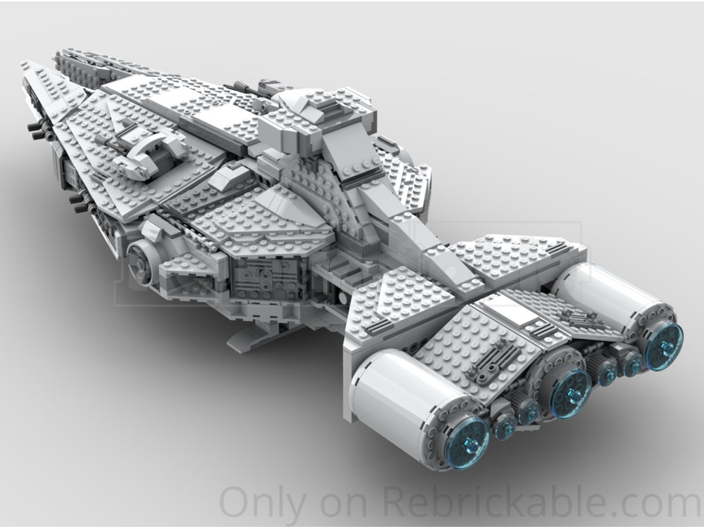 LEGO MOC 75315 Imperial Light Cruiser Ultimate Playset MOD by aachthor ...