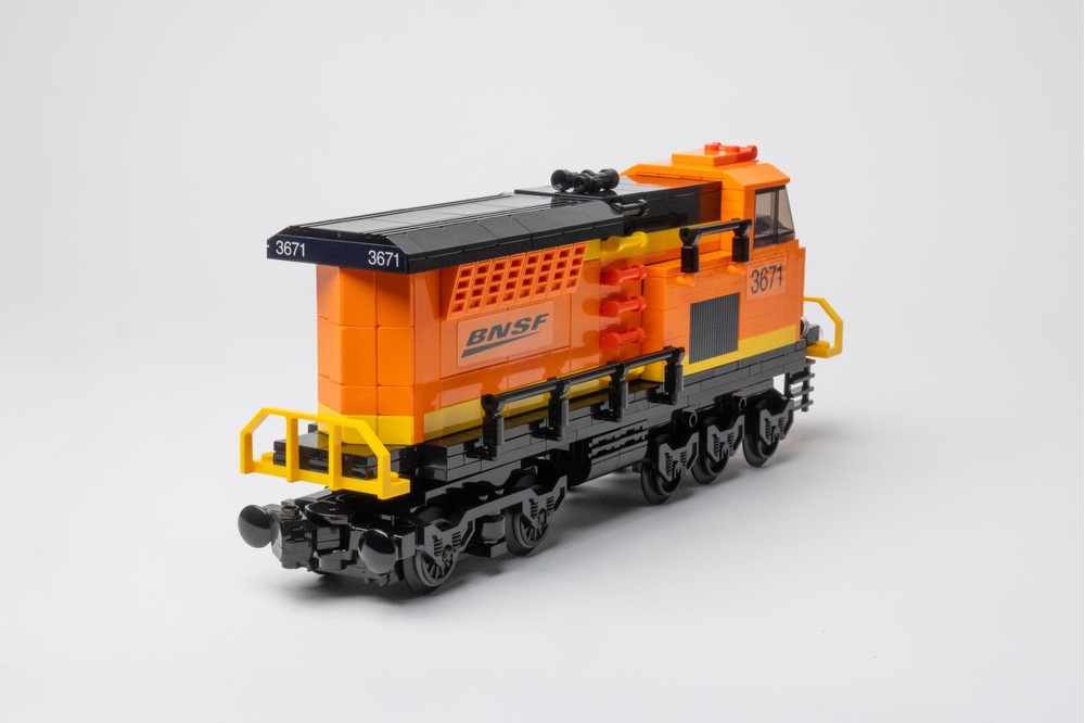 LEGO MOC BNSF Freight Locomotive (GE Evolution Tier 4) by eggybricks ...