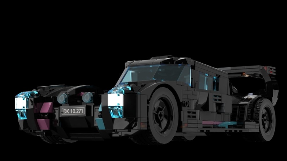 LEGO MOC Cyberpunk Hypercar by sudamamikula | Rebrickable - Build with LEGO
