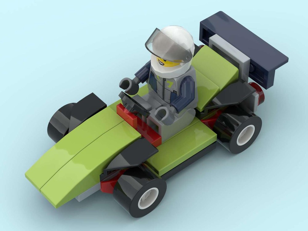 LEGO MOC Cart Racer 30640 by flobert2 | Rebrickable - Build with LEGO