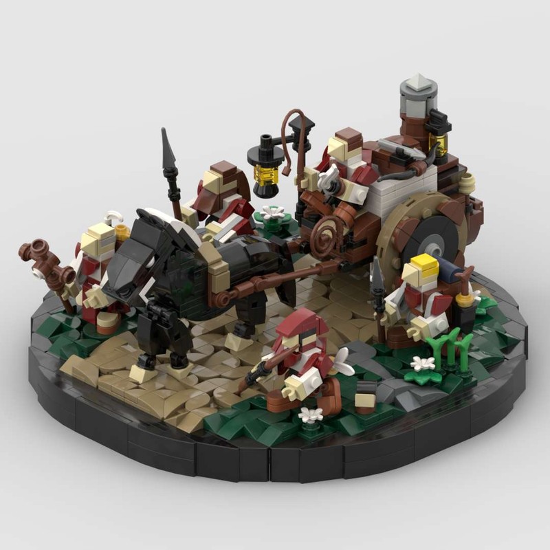 LEGO MOC On the way to the military show by dariusdrum | Rebrickable ...