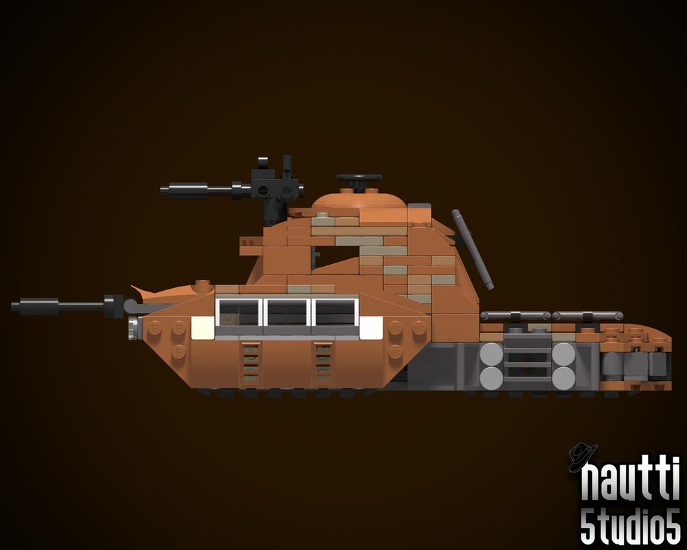 LEGO MOC TX-175 Scimitar-class Ground Assault Tank (Desert Camo) by ...