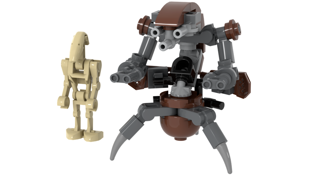 LEGO MOC Droideka (Large) by JaydenIrwin | Rebrickable - Build with LEGO