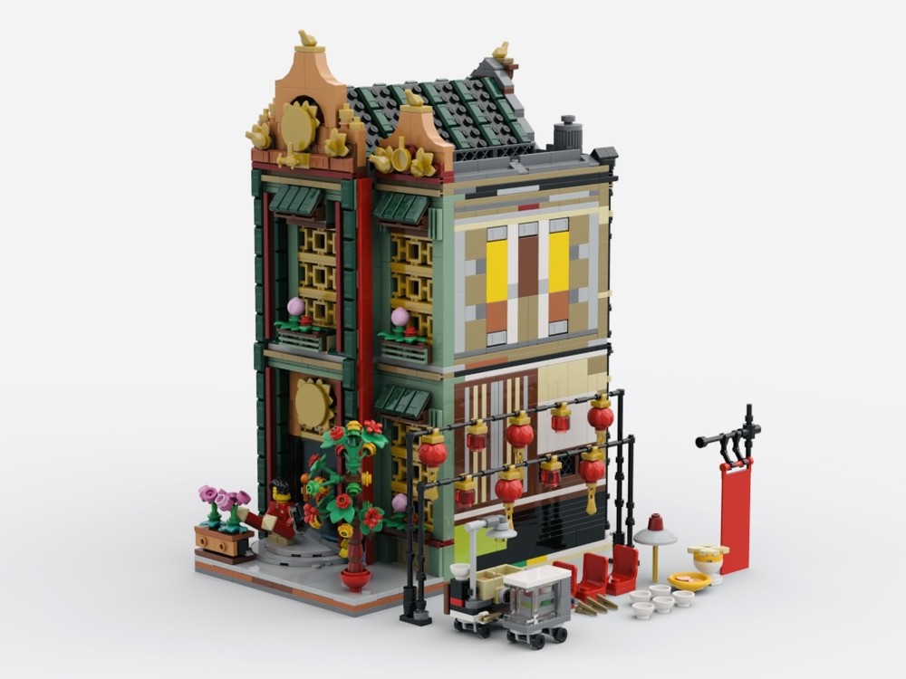 LEGO MOC Jade Townhouse - Alt Design of Set 80113 by Brick Artisan ...