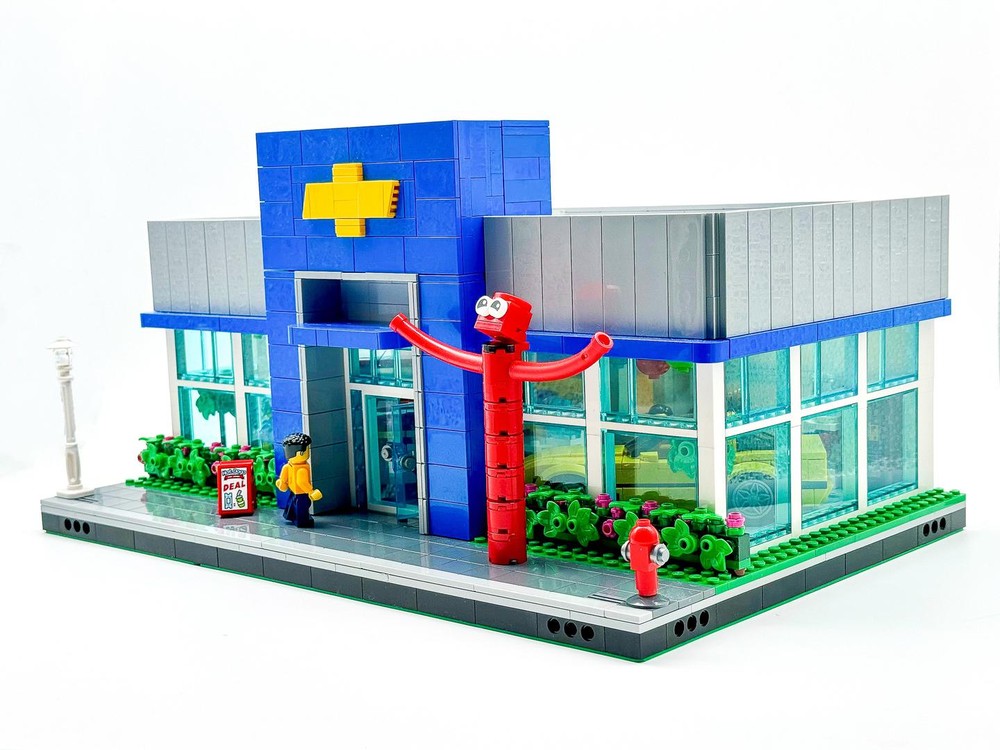 LEGO MOC Bowtie Dealership by IBrickedItUp | Rebrickable - Build with LEGO