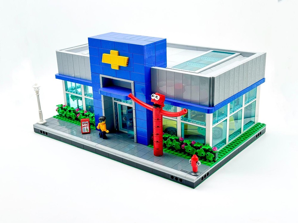LEGO MOC-174324 Bowtie Dealership by IBrickedItUp | Rebrickable - Build ...