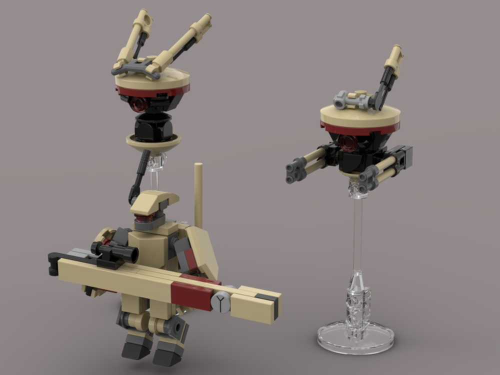 LEGO MOC Simple Tau Soldier with Drones by FramedForNothing ...
