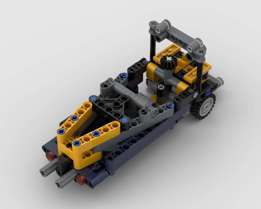 LEGO MOC Three Wheeler 42147 Alternative by ErikGS | Rebrickable ...