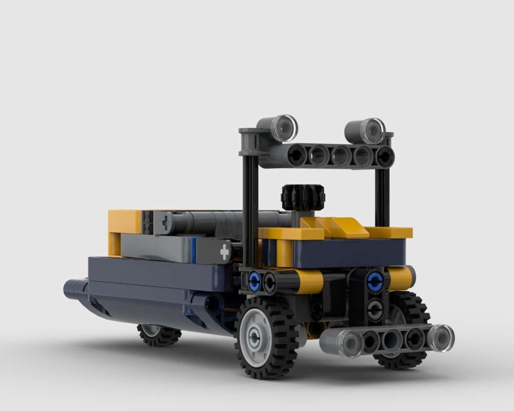LEGO MOC Three Wheeler 42147 Alternative by ErikGS | Rebrickable ...