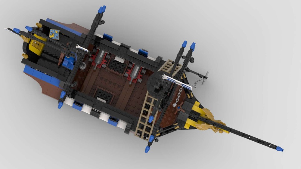 LEGO MOC Lego Remake 6274 Caribbean Clipper v1.0 by itnael ...