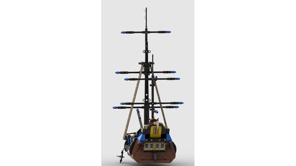 LEGO MOC Lego Remake 6274 Caribbean Clipper v1.0 by itnael ...