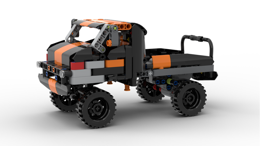LEGO MOC 42166 - B-model - rusty Mercedes-Benz Unimog by stily ...