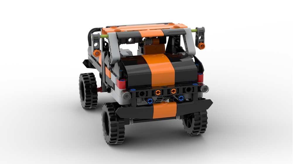 LEGO MOC 42166 - B-model - rusty Mercedes-Benz Unimog by stily ...
