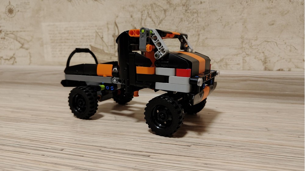 LEGO MOC 42166 - B-model - rusty Mercedes-Benz Unimog by stily ...