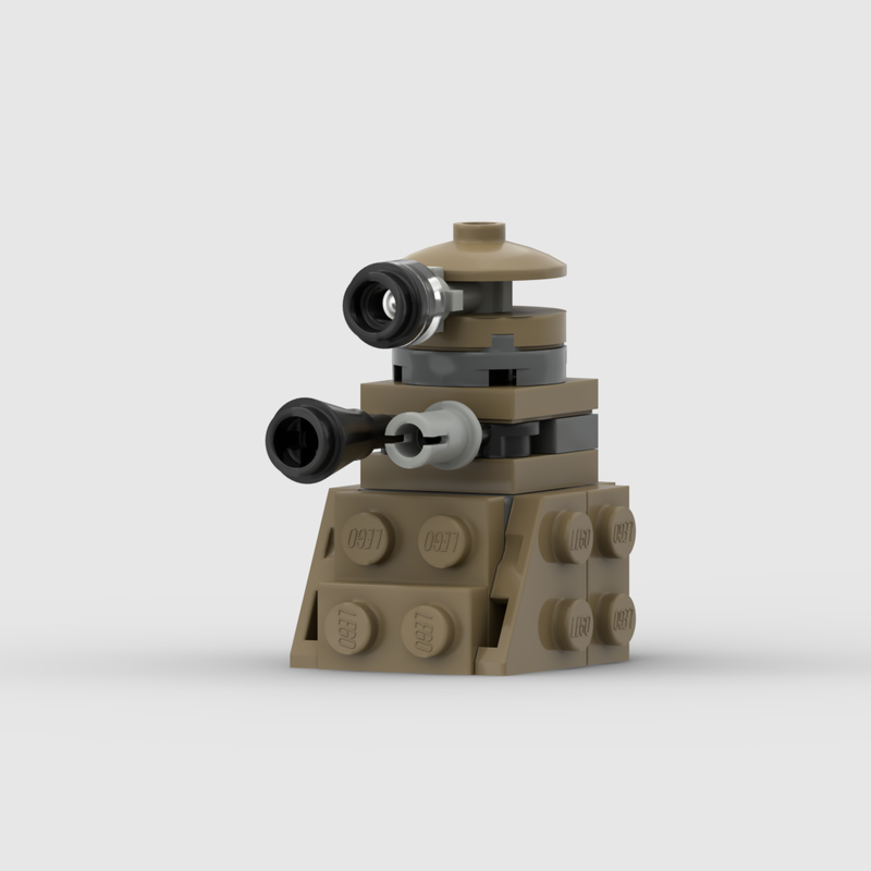 LEGO MOC Dalek by LegoPattonFilms | Rebrickable - Build with LEGO