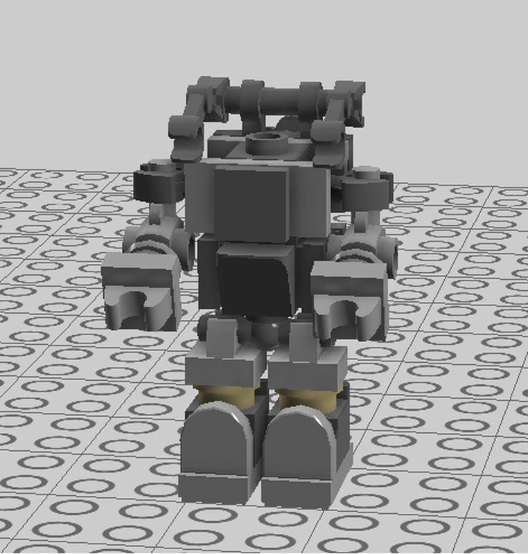 LEGO MOC Minifigure scale Fallout Power Armor by Fallout-Design ...