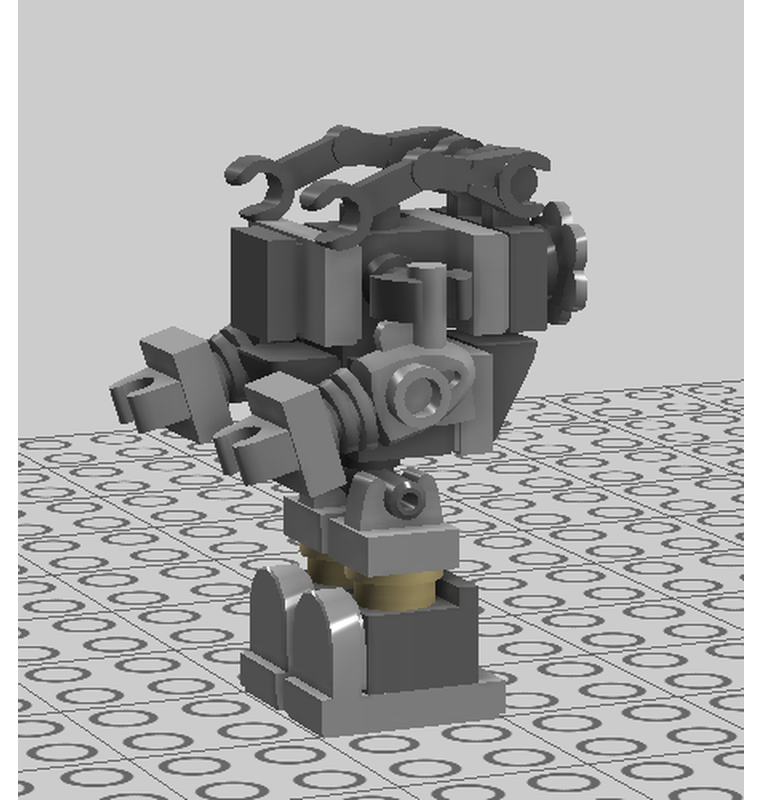 LEGO MOC Minifigure scale Fallout Power Armor by Fallout-Design ...