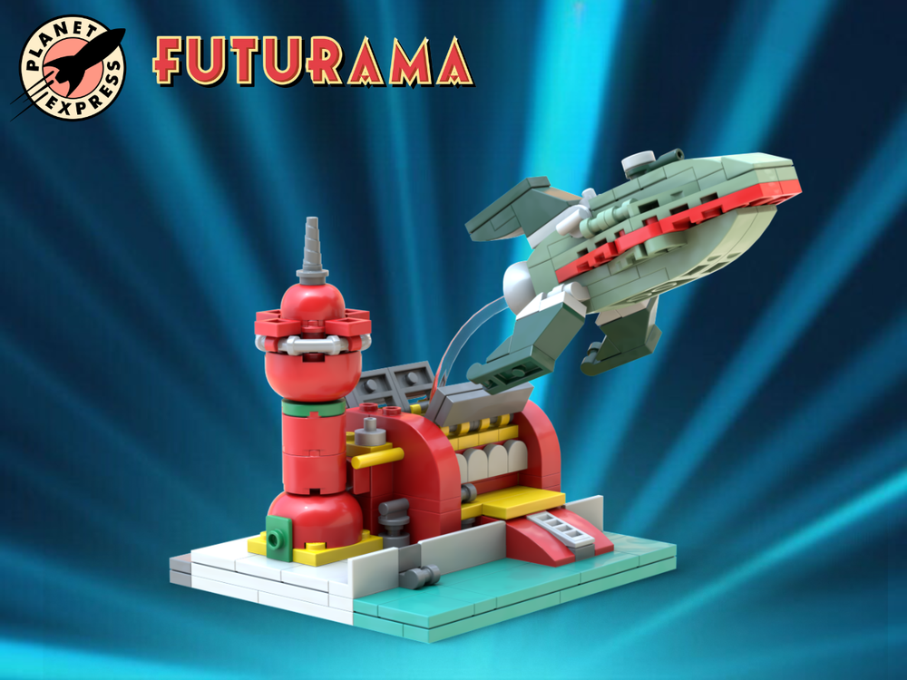 Lego Moc Futurama Planet Express By Lifeinpiecesbrickshop