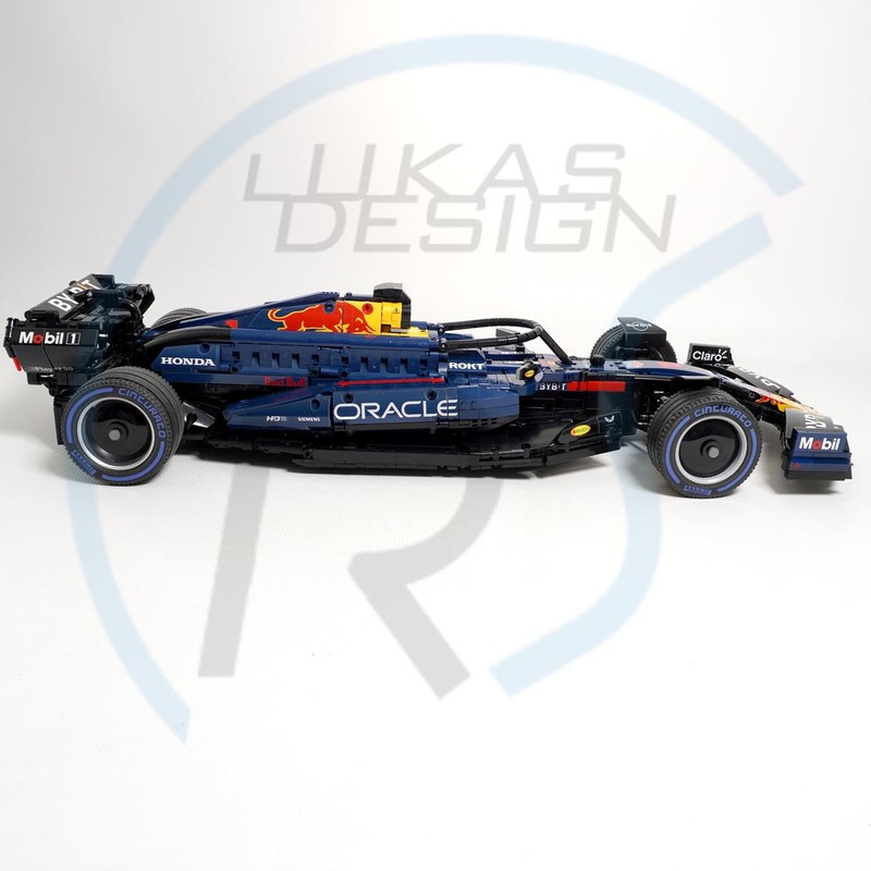 LEGO MOC Red Bull Racing F1 RB20 1:8 Scale by Lukas2020 | Rebrickable ...